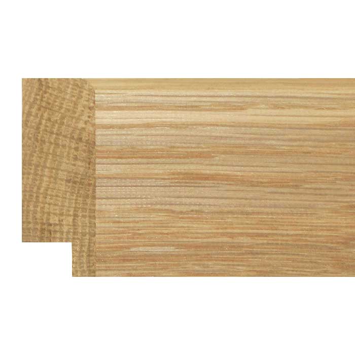 56x22mm Raw Oak Flat Moulding – North London Framing